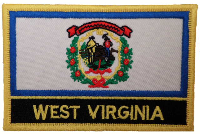 West Virginia USA Embroidered Patch - Sew or Iron on | eBay
