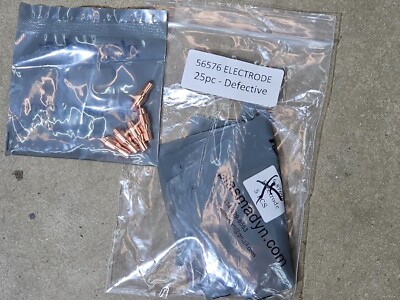 25pc x 56576 Harbor Freight Titanium Plasma 45 Plasma Electrodes | eBay