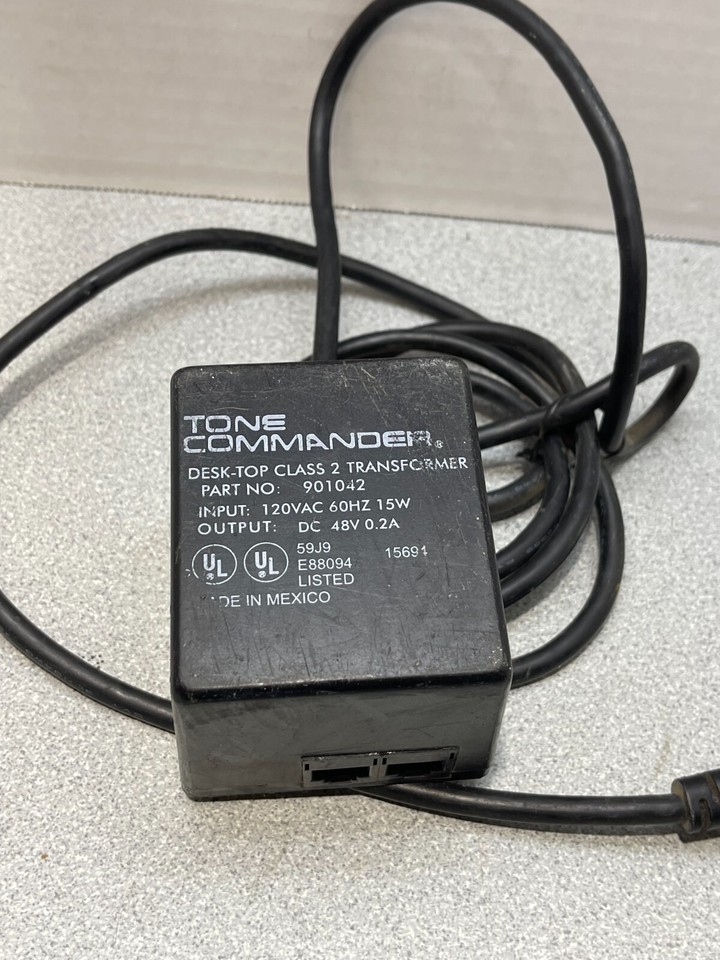 Tone Commander Desktop Transformer AC Adapter 901042 | eBay