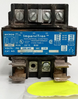 Transformers - Micron Control Transformer
