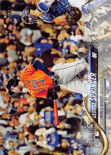 George Springer 2018 Topps 329 Houston Astros Baseball Card | eBay