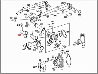 Genuine MERCEDES Hose 2712002552 | eBay