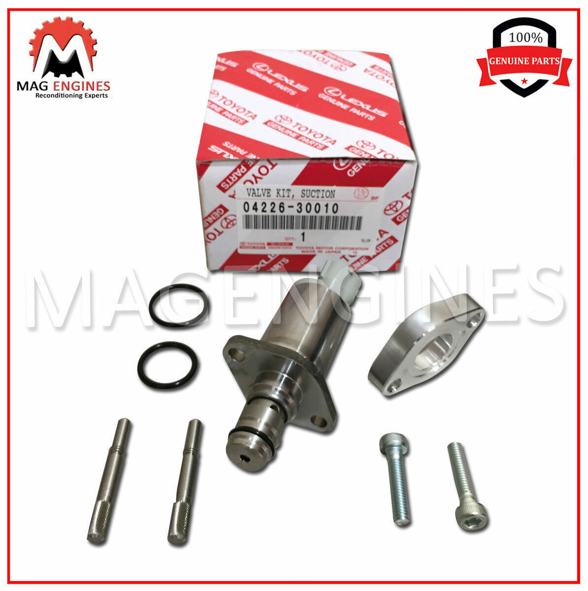 04226-30010 GENUINE OEM SUCTION CONTROL VALVE KIT FOR HILUX HIACE DYNA ...