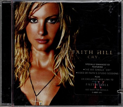 FAITH HILL "CRY" CD 2002 warner bros. enhanced sealed b | eBay