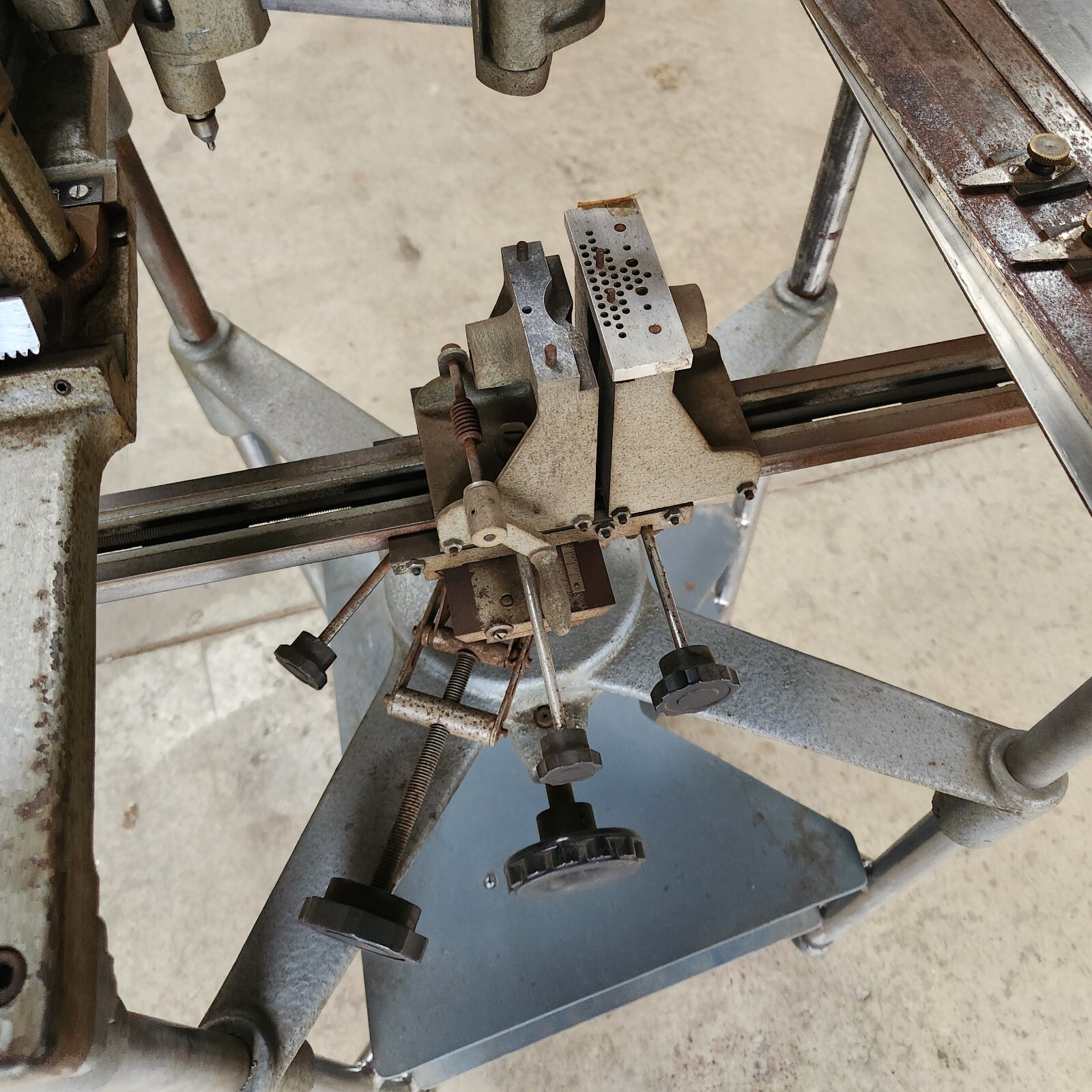 Vintage New Hermes Engravograph Hand Engraving Machine TXA & Stand- No ...