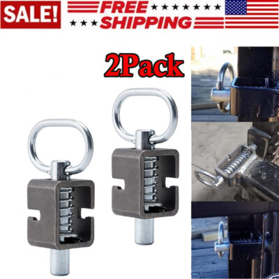 Heavy Duty Spring Pin Latch Lock Assembly for Utility Trailer Tail Gate ...