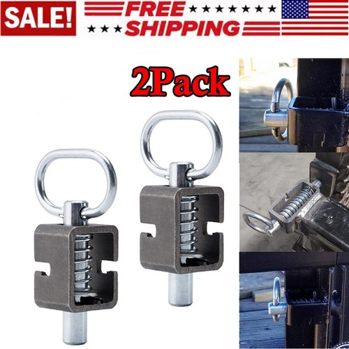 Heavy Duty Spring Pin Latch Lock Assembly for Utility Trailer Tail Gate ...