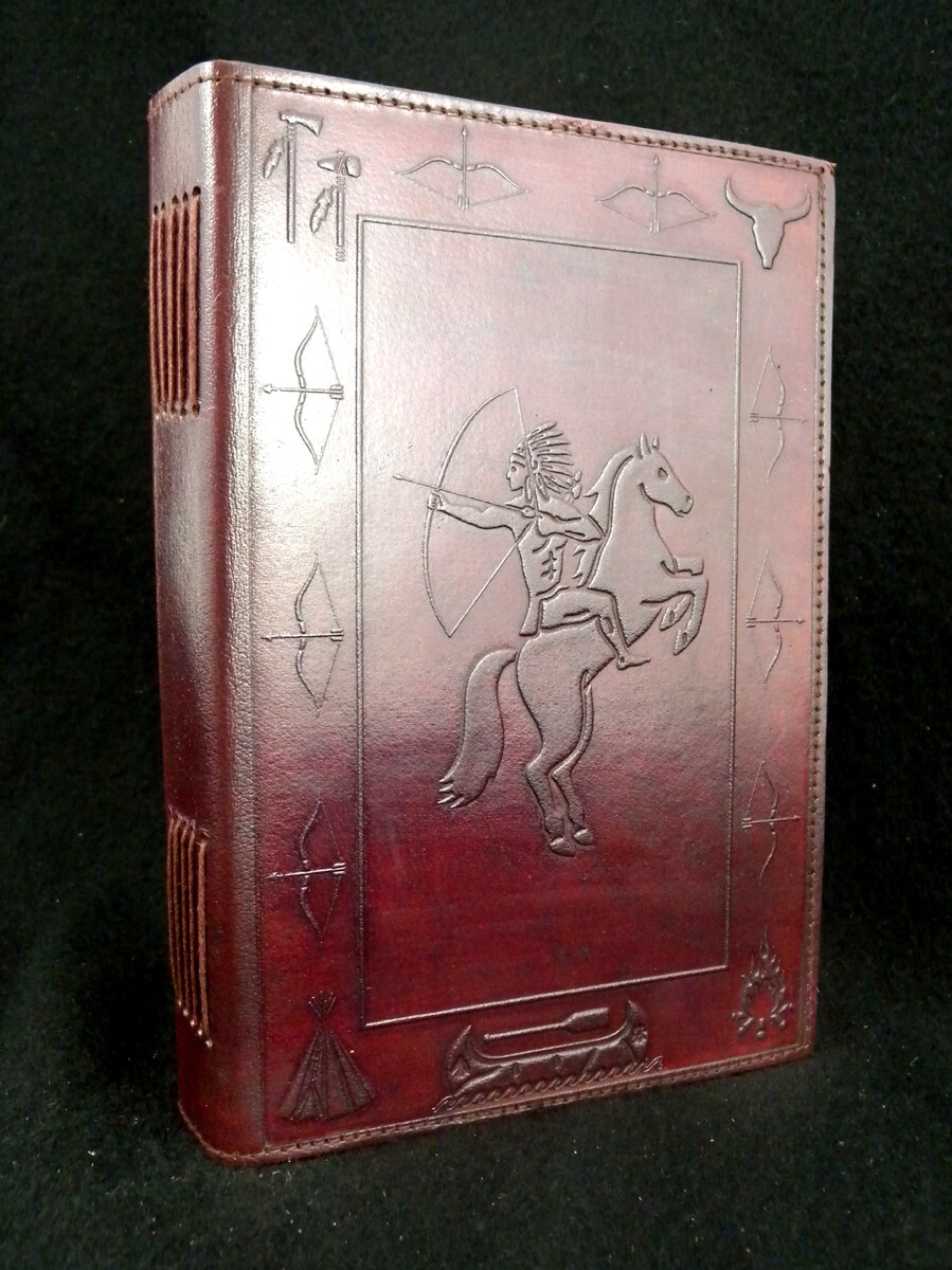 Native American Indian Theme - Handmade A5 Leather Journal Diary | eBay