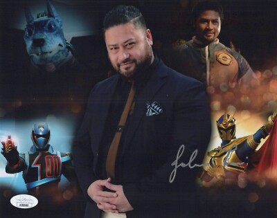 JOHN TUI Signed POWER RANGERS 8x10 Photo MYSTIC FORCE Autograph JSA COA ...