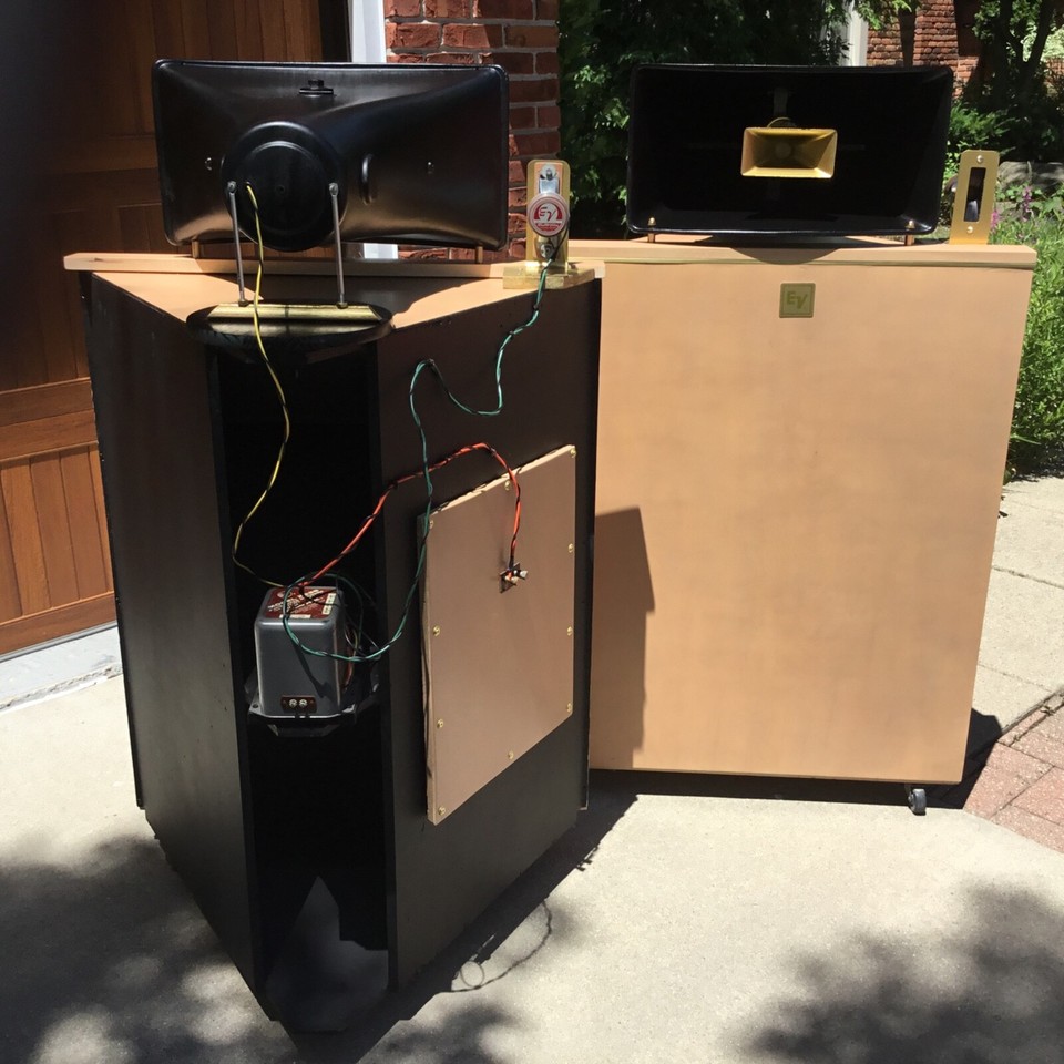 Electro Voice EV Georgian Vintage 50s Hi-Fi Speaker Pair | eBay