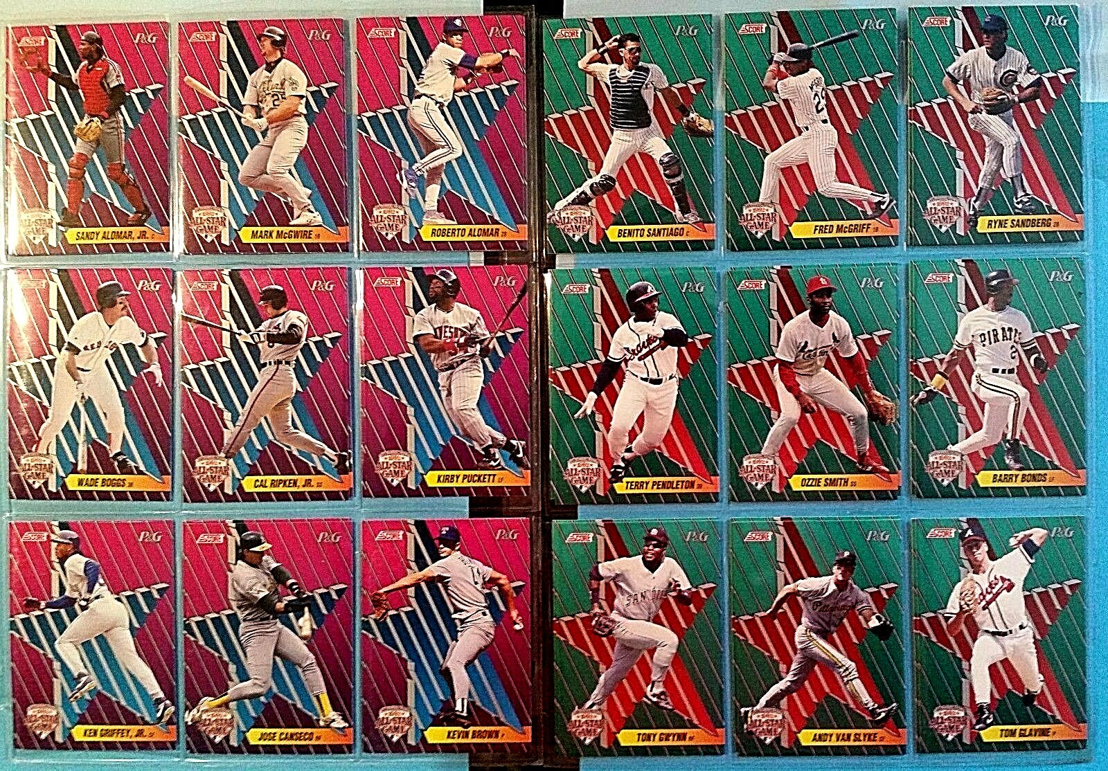 1992 SCORE FACTORY SEALED P&G COMPLETE SET {1-18} | eBay