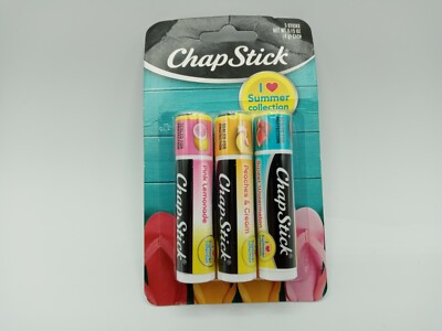 Chapstick I ️ Summer collection sticks watermelon pink lemonade peaches ...
