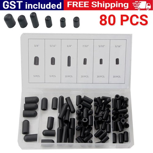 80x Carburettor Vacuum Line Cap Block Off Assortment Kits For Holley ...
