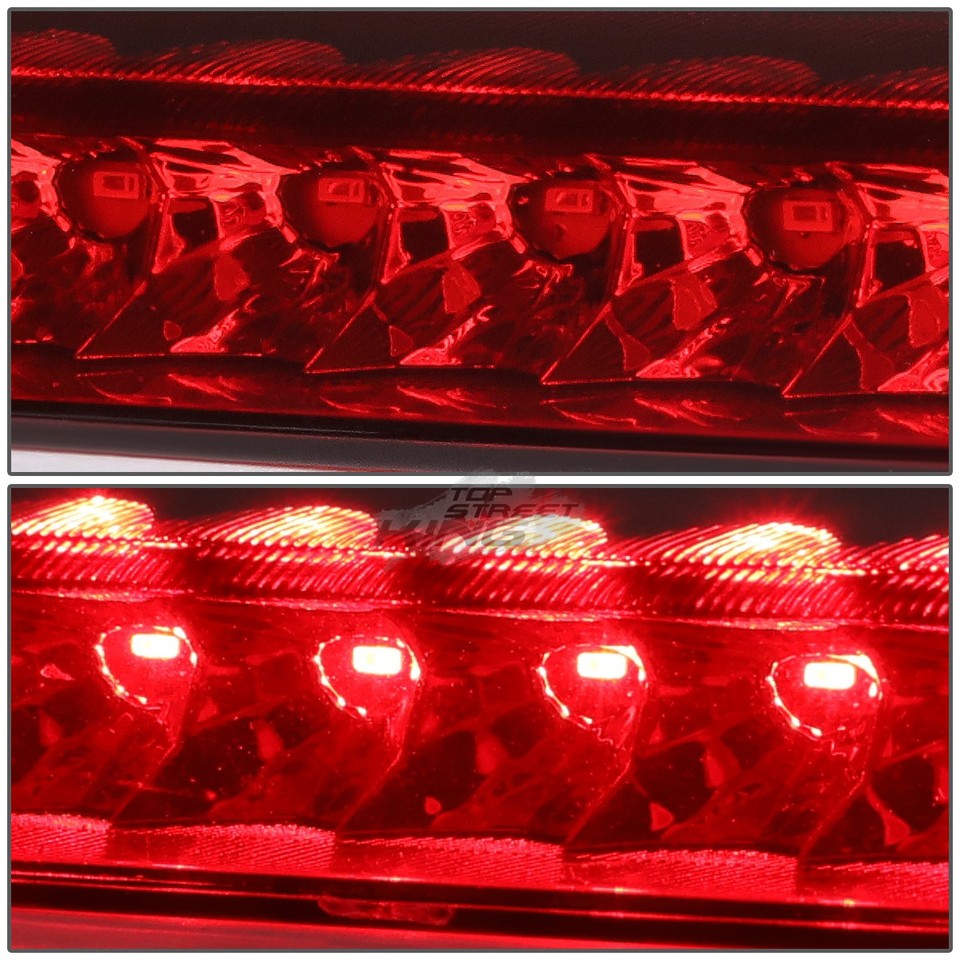 LED Rear 3rd High-Mount Brake Light/Lamp for Toyota 4Runner 10-15 Red ...