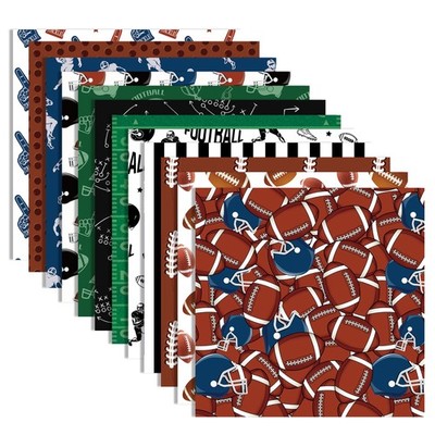 24 Sheet Football Scrapbook Paper Football Pattern Paper 12" x 12 ...