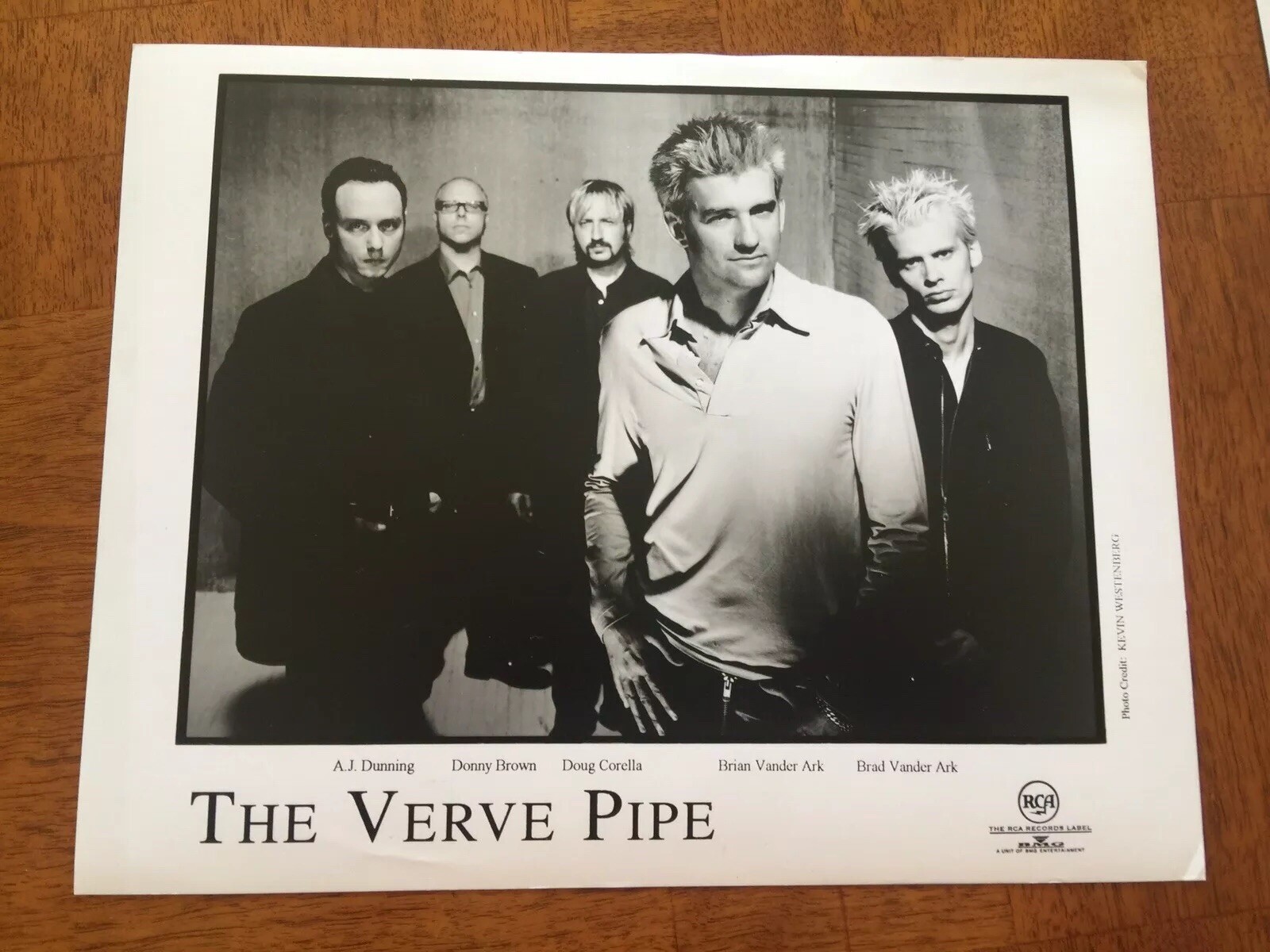 The Verve Pipe Very Rare 10x8 Vintage Press Photo #2 - RCA Records | eBay