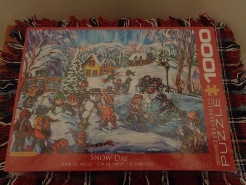 Eurographics Jigsaw Puzzle SNOW DAY | eBay