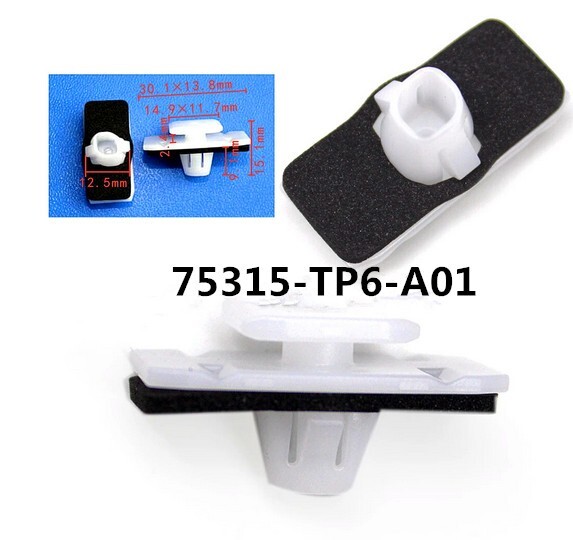 20x Lower Door Garnish Clips Retainer Clamps For Honda Pilot Ridgeline ...