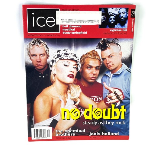 ICE Magazine Tomorrows Music News Today 177 December 2001 No Doubt ...