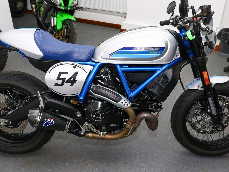 2019, '19 Ducati Scrambler Café Racer. ONLY 2,629 MILES. Termignoni ...