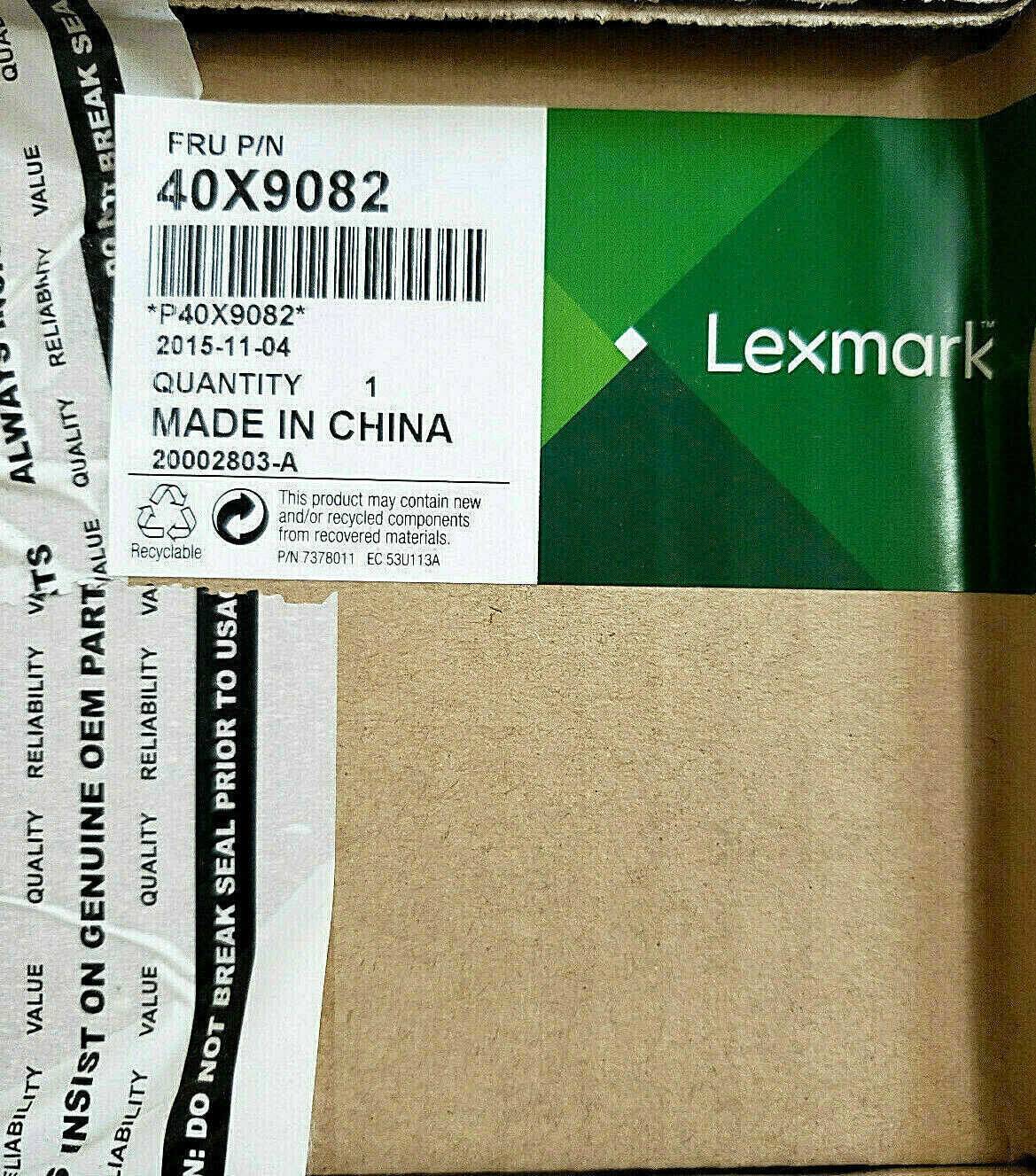 40X9082-Genuine Lexmark MX610 Redrive Assembly, OEM | eBay