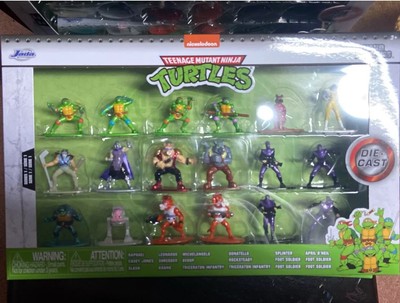 Teenage Mutant Ninja Turtles Nano Metal Figs Die-cast Jada 18 Action ...