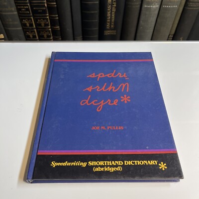 Speedwriting Shorthand Dictionary 9780026851510| eBay