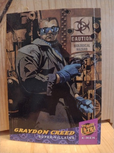 1994 Fleer Ultra X-Men Marvel Comics #87 GRAYDON CREED . CS1 | eBay UK