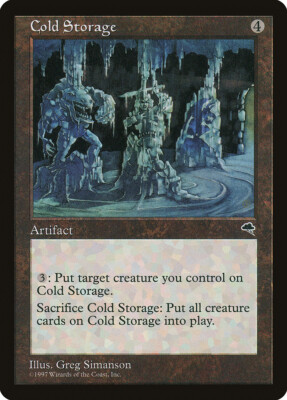 Cold Storage Tempest PLD Artifact Rare MAGIC THE GATHERING MTG CARD ...