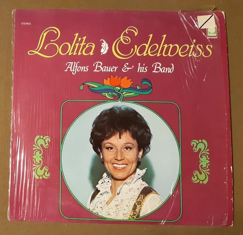 Lolita Edelweiss Alfons Bauer & Band Peters Records 33rpm VINYL LP w ...