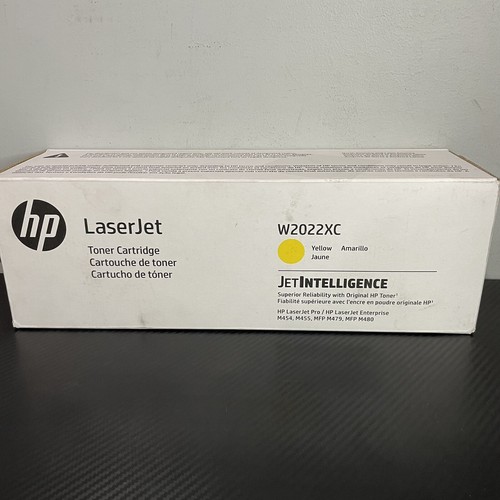 HP 414X W2022XC Yellow Toner Cartridge HP Color LaserJet Pro M454 M479 ...