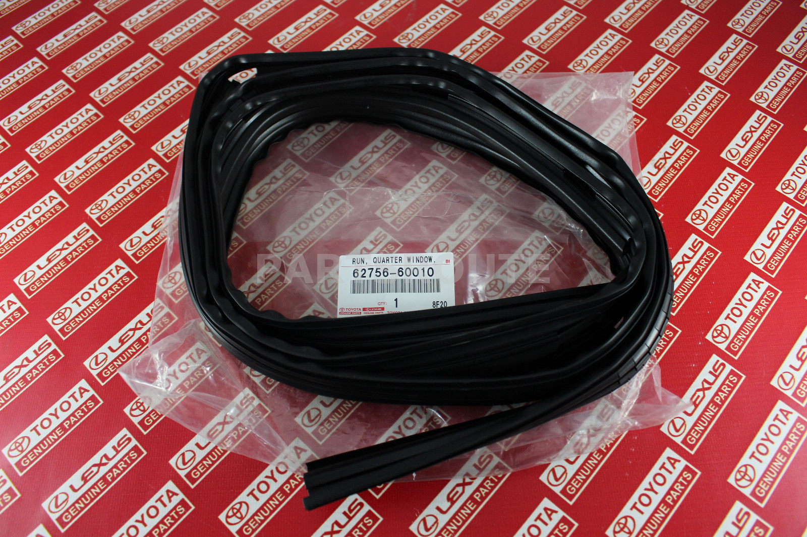 Toyota Land Cruiser FJ80 Lexus LX450 OEM Side Quarter Window Run LH ...