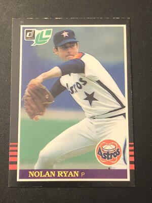 1985 Leaf Nolan Ryan #216 HOF | eBay