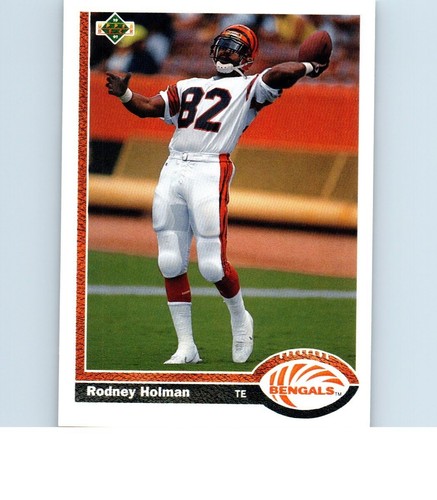 Rodney Holman 361 Bengals 1991 Upper Deck NFL Football Trading Card | eBay