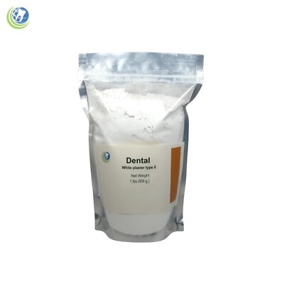 DENTAL LAB PLASTER CREAMY WHITE TYPE II REGULAR SET 1 Lb. (454 G) | eBay