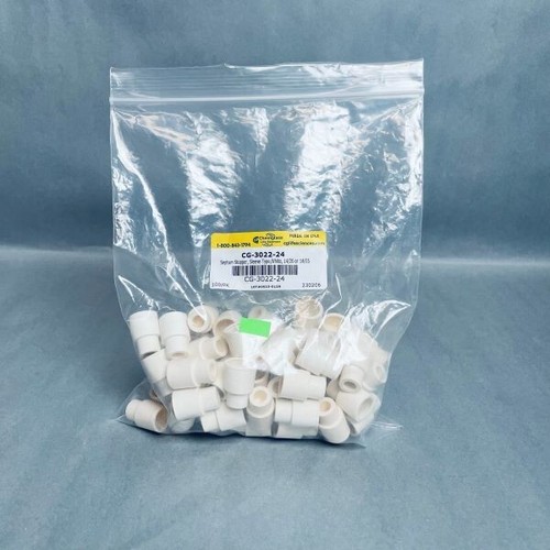 Chemglass Septum Stopper with Sleeve for 14/20 Joints Total of 62 ...