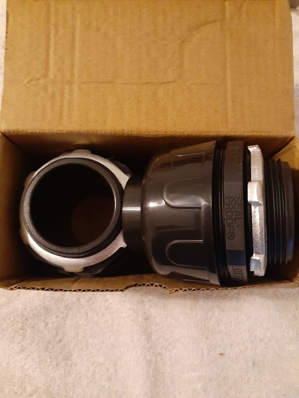 Superflex 8410 Sealproof Non-Metallic Straight Connector 1-1/2" (Lot of ...