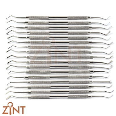 Dentist Amalgam Composite Filling Instruments Set Of 17 Pluggers Probes ...
