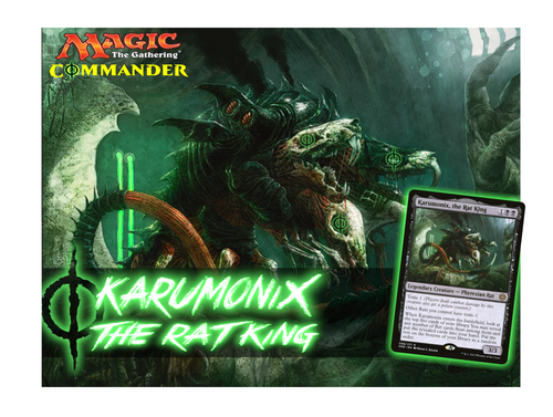 Karumonix, the Rat King EDH Commander Deck! RAT TRIBAL! | eBay