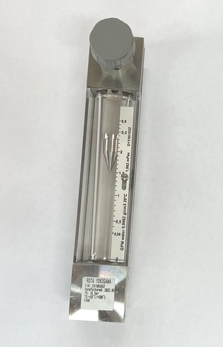 ROTA YOKOGAWA RAGL Precision Rotameter Flow Meter 3/4" 150mm 100C | eBay