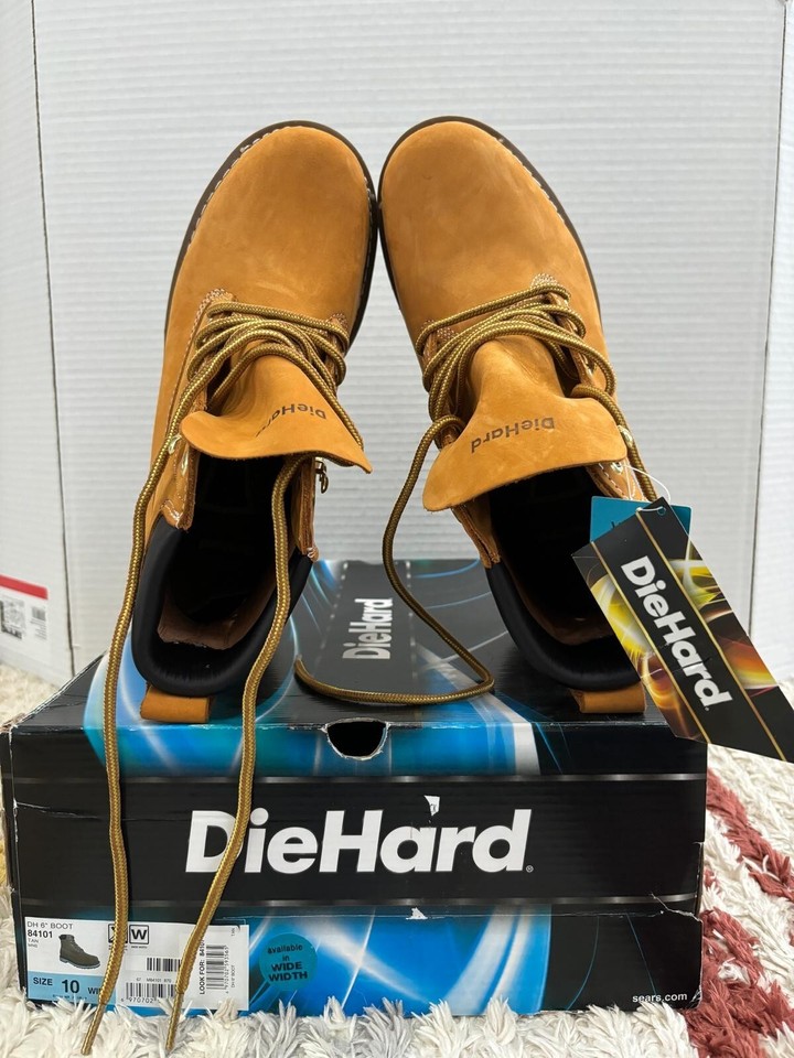 DieHard Men's Classic 6" Wheat Soft Toe Work Boot | eBay