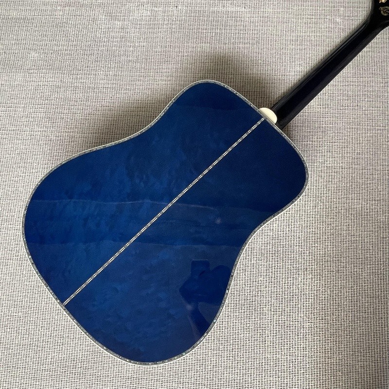 Hummingbird Ultima Acoustic Electric Guitar Viper Blue Burst Double B1g ...
