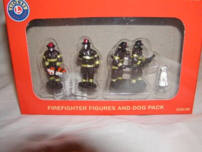 Lionel 2230180 Firefighter Figure Pack O 027 MIB New Hand Painted 5 ...