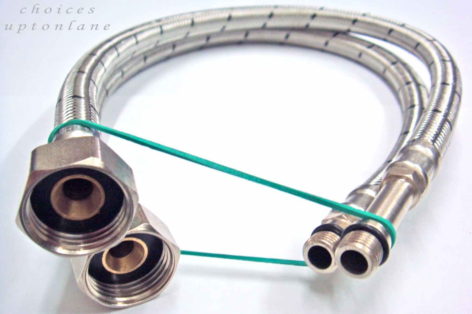 FLEXI TAP TAIL CONNECTOR M8 x 1/2"BSP FEMALE x 500MM (1 PAIR) | eBay UK