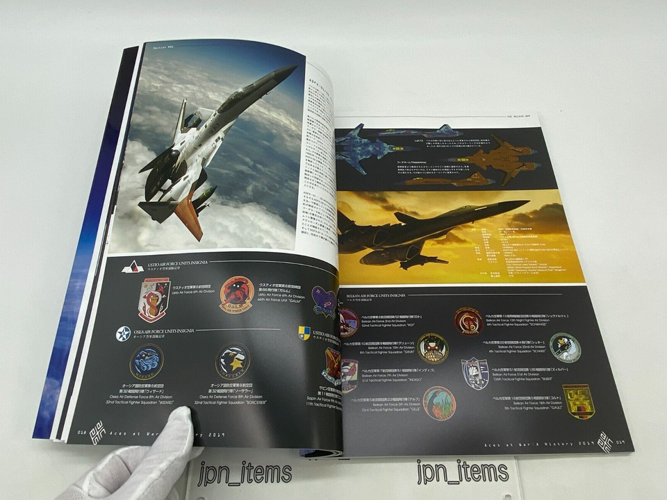 ACE COMBAT 7 Collector's Edition Bonus Book ACES at WAR A HISTORY 2019 ...