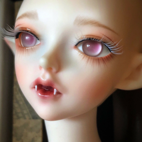 1 4 Bjd Doll Vampire Girl Bare Nude Ball Jointed Body Face Makeup Head