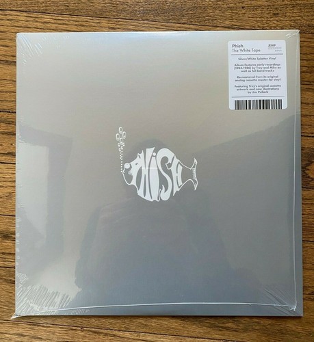 PHISH The White Tape Vinyl Silver Splatter Edition New Sealed In Hand ...