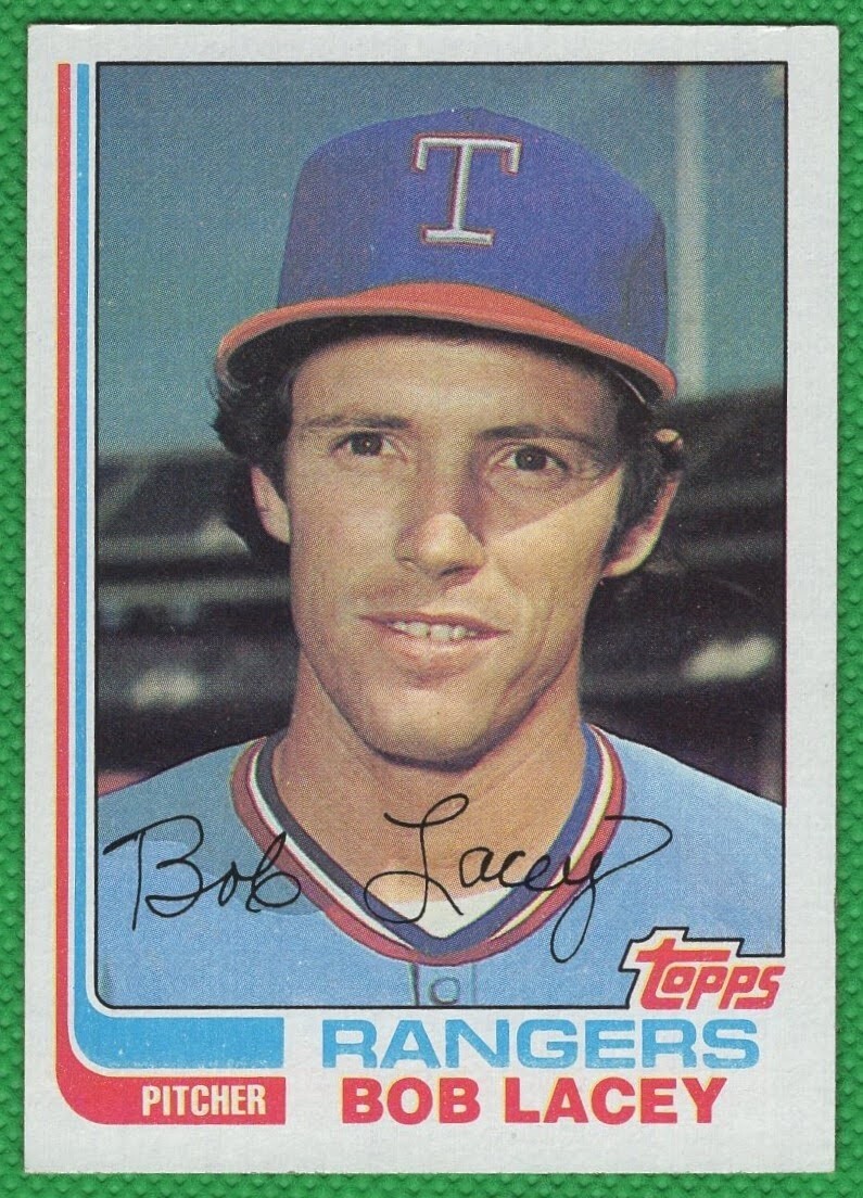 Bob Lacey - 1982 Topps #103 - Texas Rangers Baseball Card | eBay