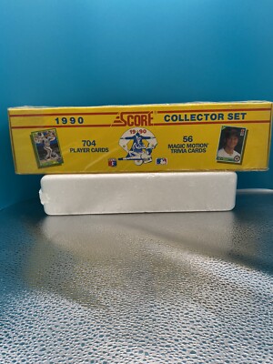 1990 Score MLB Baseball Collector Set - 704 Player Cards - Factory ...