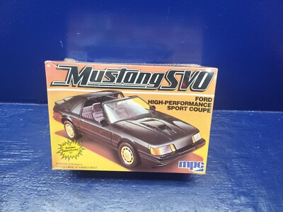 MPC 1/25 1984 Ford Mustang SVO Factory Sealed | eBay